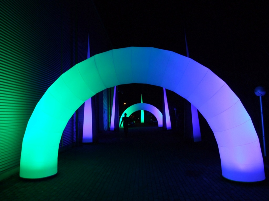 EASY GATE -beleuchtete Durchgangs- und Eingangsdekoration